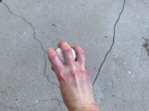How To Throw a Three Finger Change-up Pitch